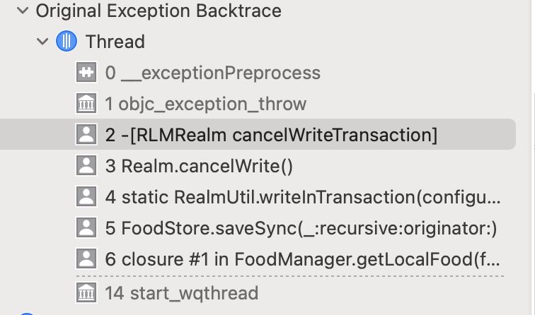 Write transaction isn't ended · Issue #7817 · realm/realm-swift · GitHub