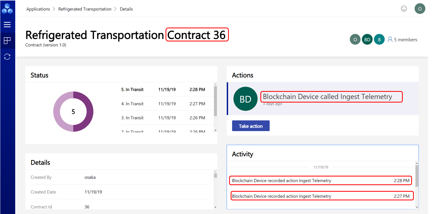 Problem with Delivering Data from IoT Hub to Azure Blockchain Workbench · Issue #208 · Azure ...
