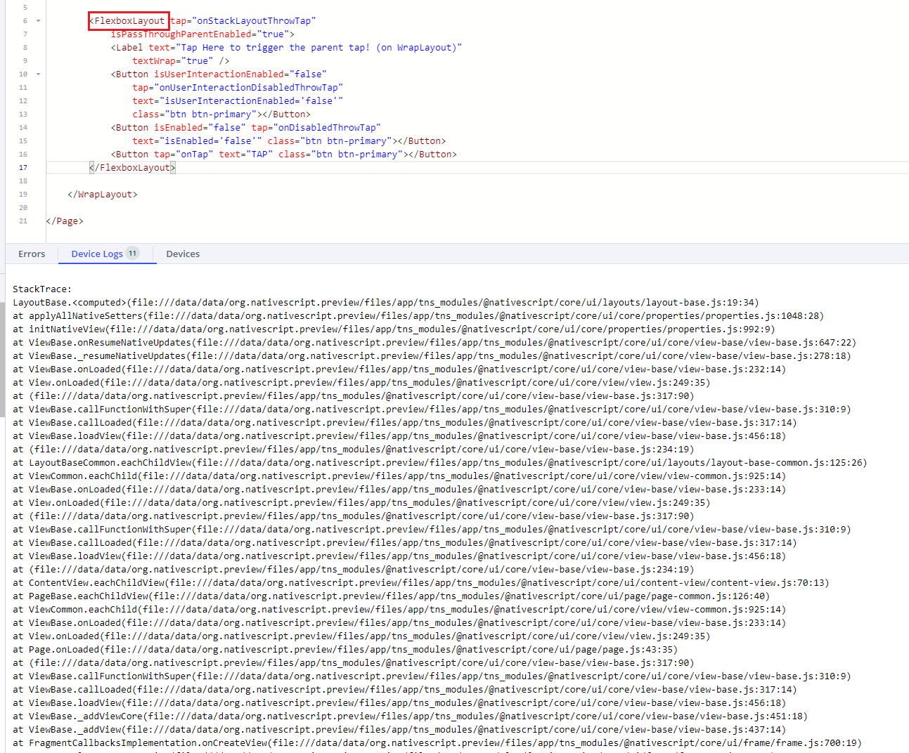 Event propagation in NS 6.5 · Issue #8467 · NativeScript/NativeScript · GitHub