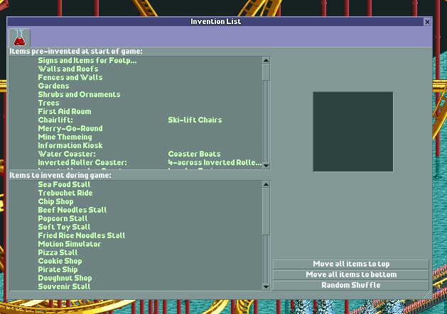 Item colours of the invension list are coloured incorrectly · Issue #13653 · OpenRCT2/OpenRCT2 ...