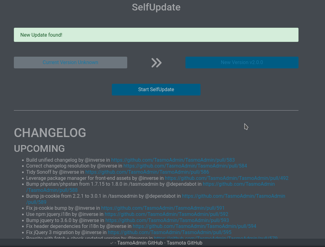 .version not working in 2.1.0-beta16 · Issue #653 · TasmoAdmin/TasmoAdmin · GitHub