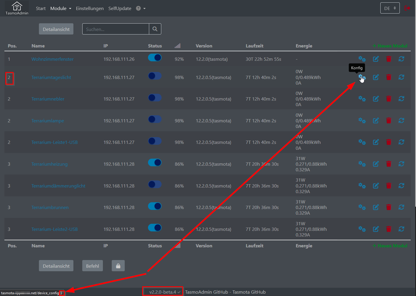Device id dont update, when delete another device · Issue #713 · TasmoAdmin/TasmoAdmin · GitHub