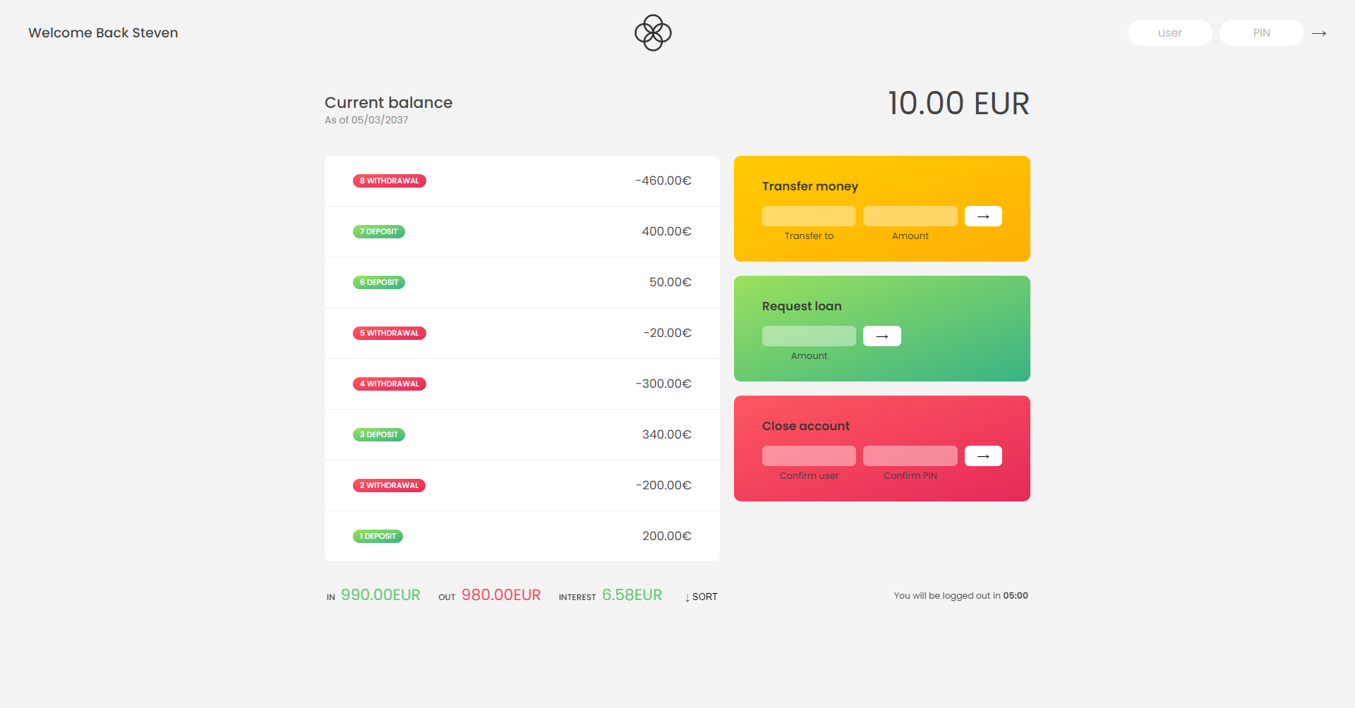 GitHub - devemit/Bankist-App