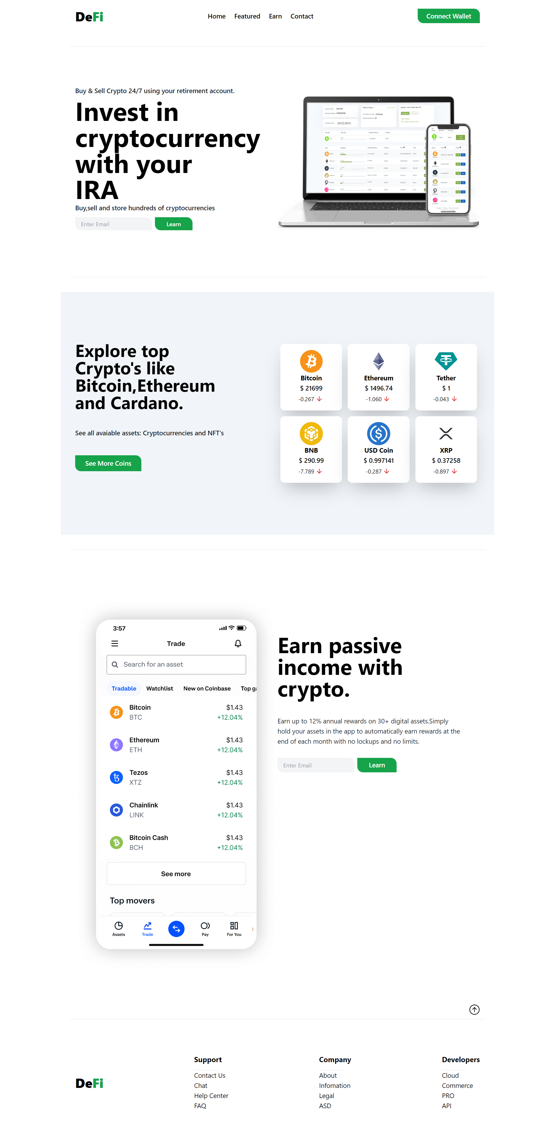 Github Devemit Crypto React