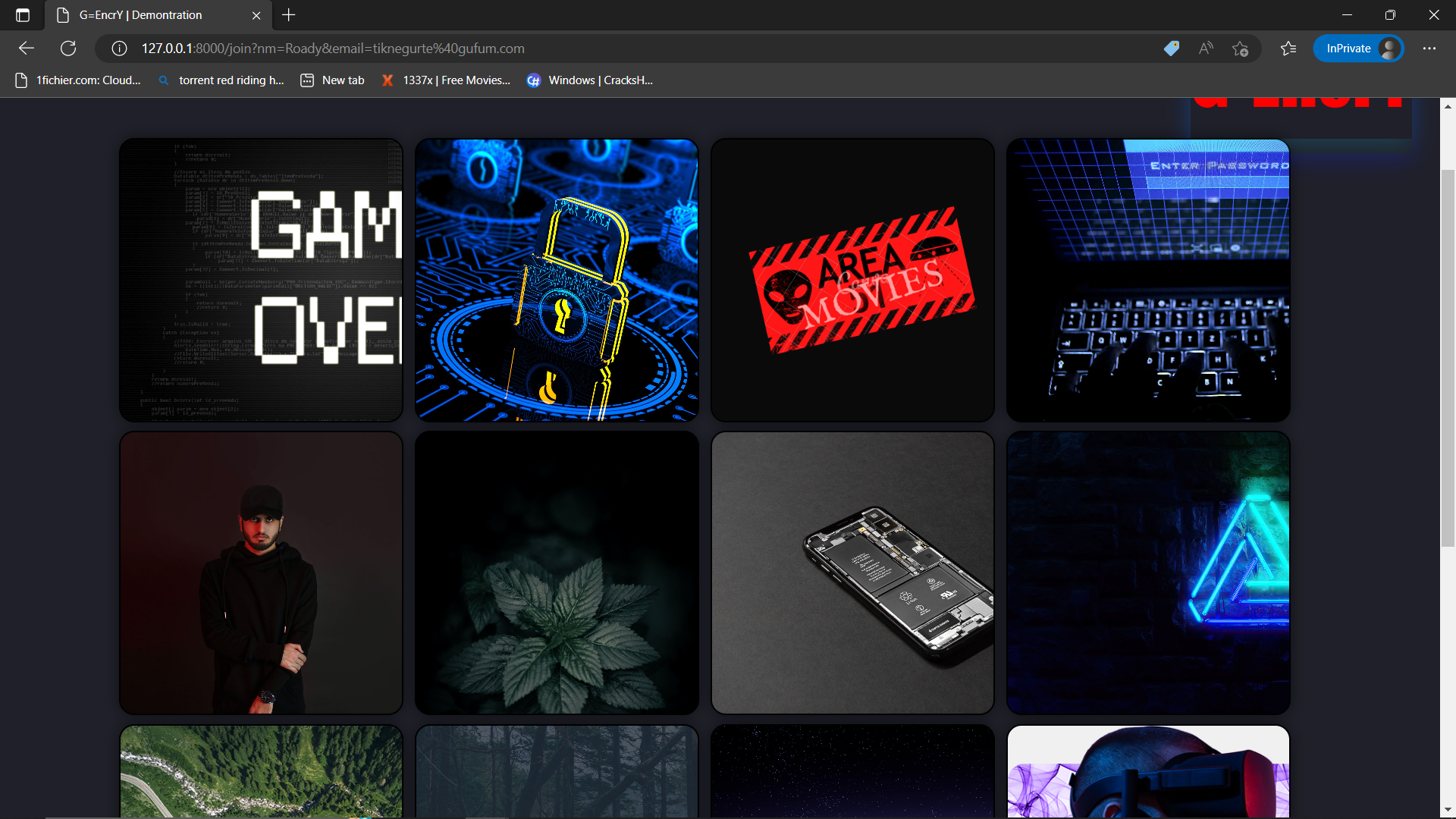 GitHub - Praful1510/G-EncrY-Graphical-Authentication-system-using ...