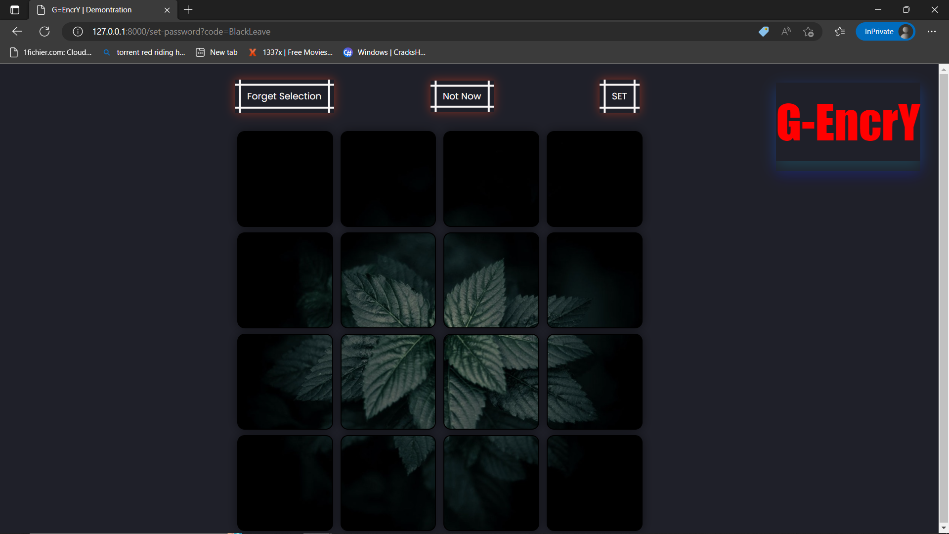 GitHub - Praful1510/G-EncrY-Graphical-Authentication-system-using ...
