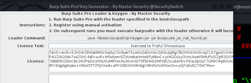 GitHub - Praful1510/Burp-suite-Professional: Introducing M-Security its a Key Generator and ...