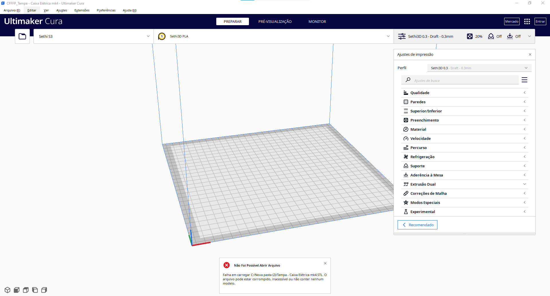 Error loading .stl all files save in Solidworks 2016. · Issue #12493 ...