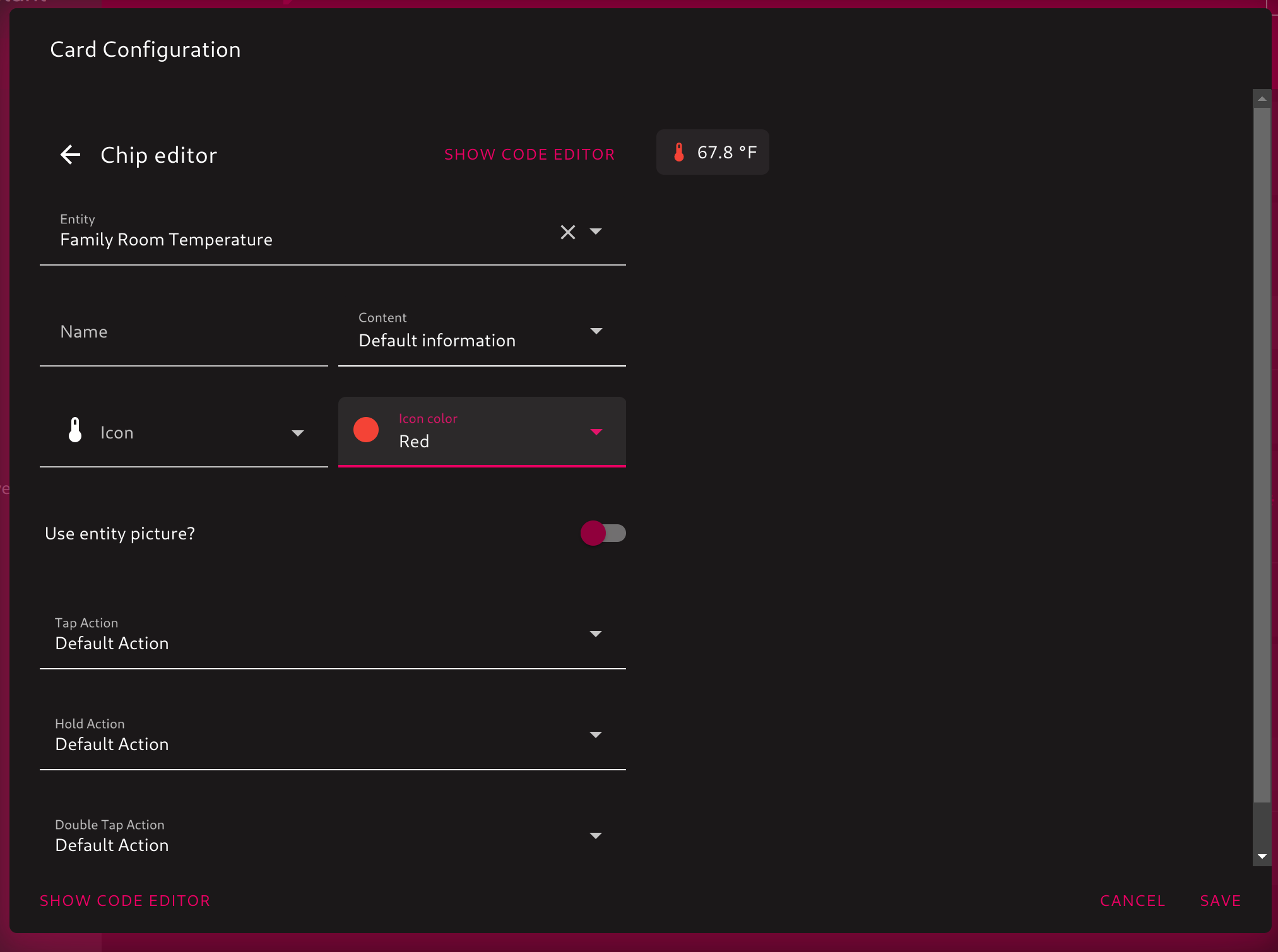 [Bug]: Mushroom Chip Card using light/dark mode color · Issue #609 · piitaya/lovelace-mushroom ...