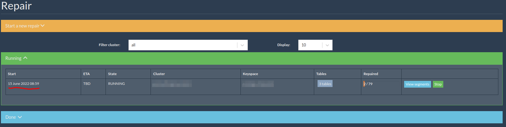Schedules shouldn't not be automatically updated after using Run Now for ad-hoc Repairs · Issue ...