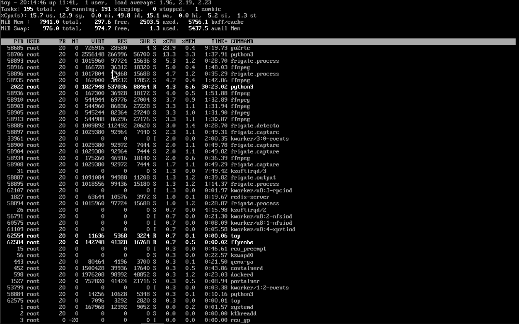 [Config Support]: Unable to keep up with recording segments in cache for (Camera) · Issue #7196 ...