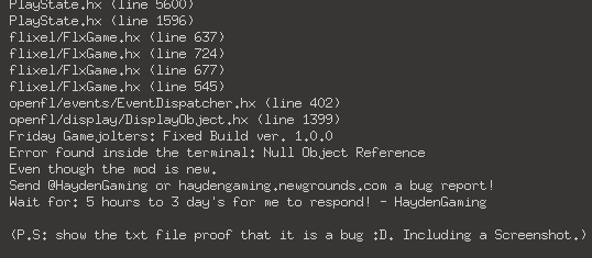 Issue - PlayState.hx w/ Null Object Reference. · Issue #10703 · ShadowMario/FNF-PsychEngine · GitHub
