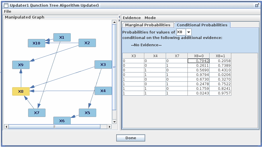 Debug why the JunctionTree updater throws up an error message about missing indices. · Issue ...