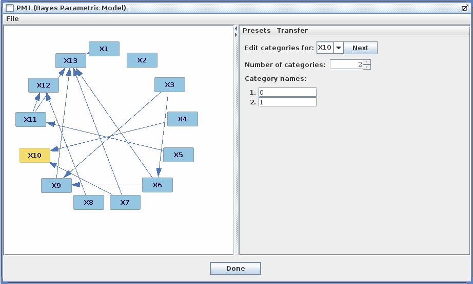 Bayes Parametric Model Variable Ordering · Issue #1084 · cmu-phil/tetrad · GitHub