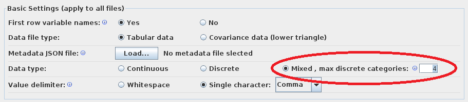 Tetrad GUI (6.7.0) data loader won't accept text for discrete values · Issue #1158 · cmu-phil ...