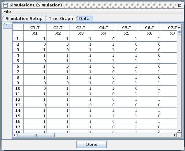 Data Simulation: Variables Out of Order · Issue #1233 · cmu-phil/tetrad · GitHub