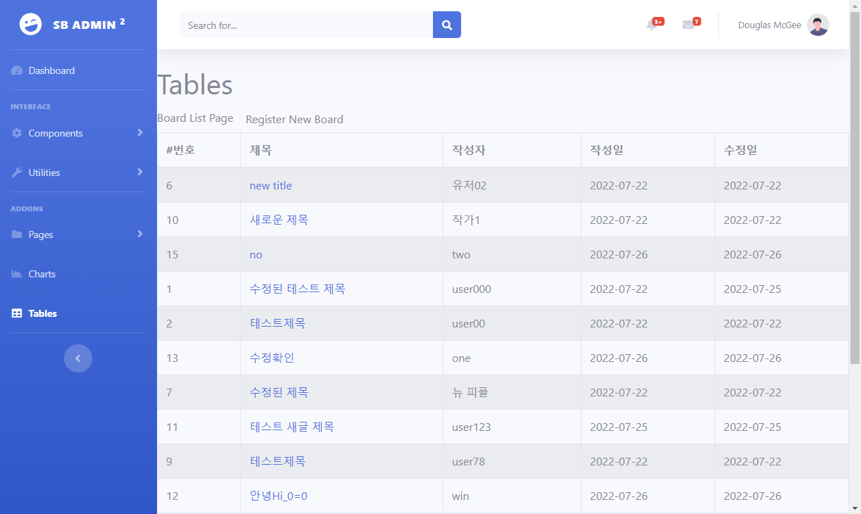 GitHub - GyeongEunC/Bootstrap_Board