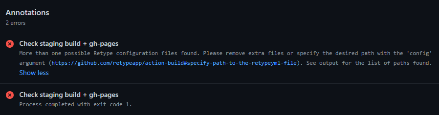 Search for configuration file one or two directory levels deep · Issue #16 · retypeapp/action ...
