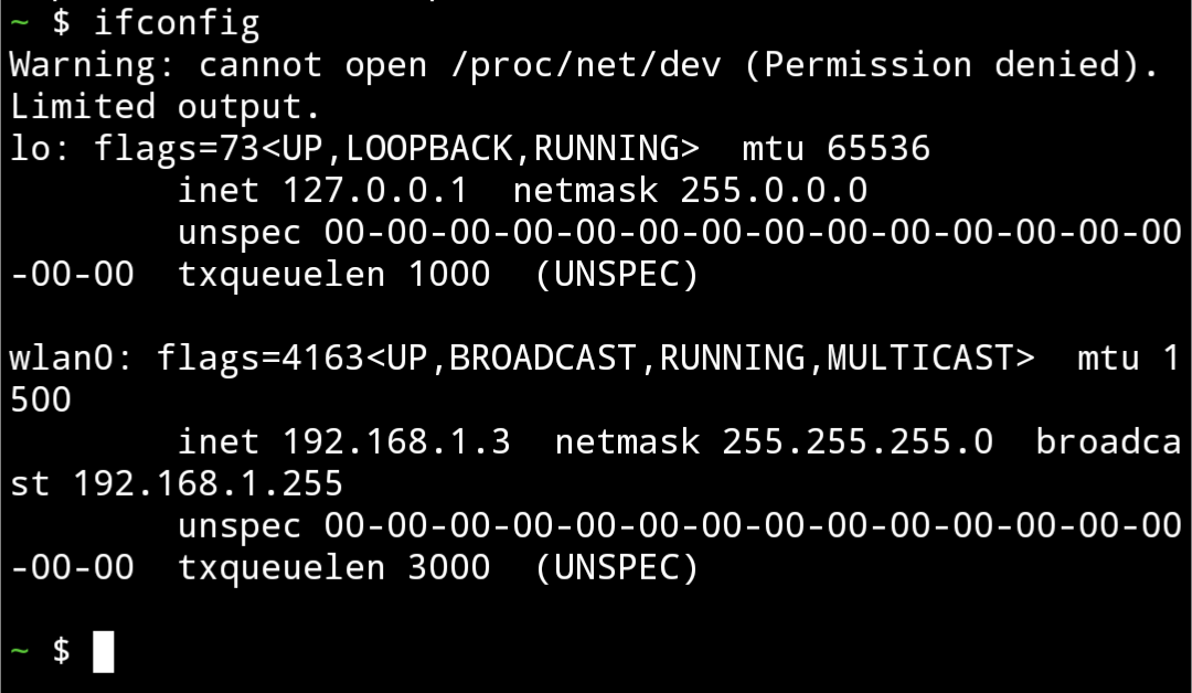 [Bug]: Network utils don't work in Android 13 · Issue #2993 · termux/termux-app · GitHub