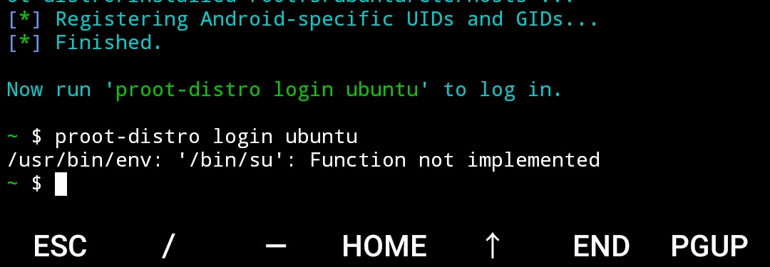 [INFO | BUG]: QEMU no longer works with PRoot Distro · Issue #299 · termux/proot-distro · GitHub