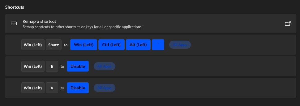 Keyboard Manager Shortcut not Respected · Issue #18823 · microsoft ...
