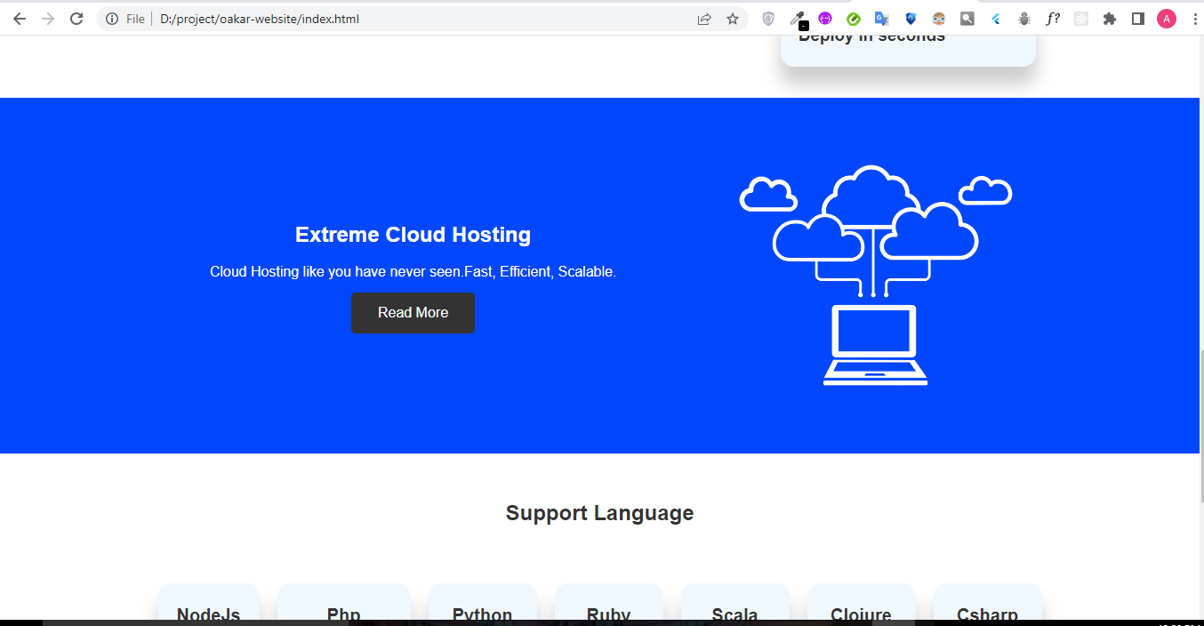 Github Oakar Kyawresponsive Website Using Html Css And Javascript