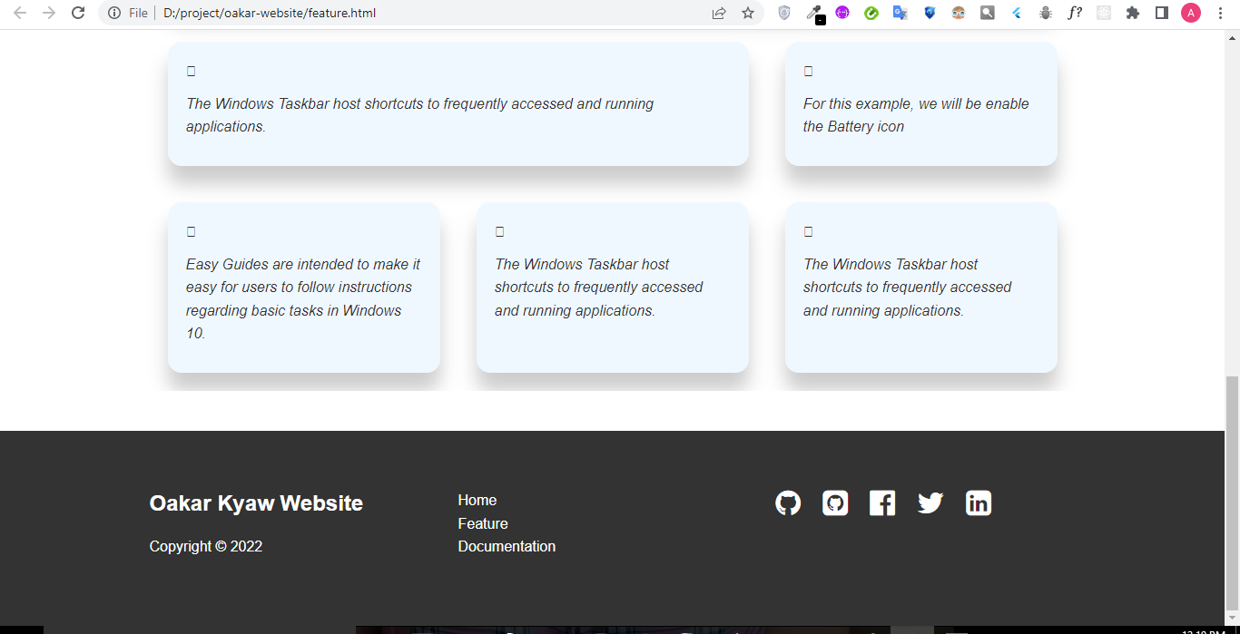 GitHub - Oakar-Kyaw/Responsive-Website-using-HTML-CSS-and-Javascript