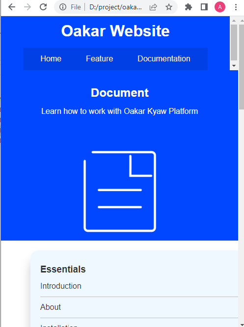Github Oakar Kyawresponsive Website Using Html Css And Javascript