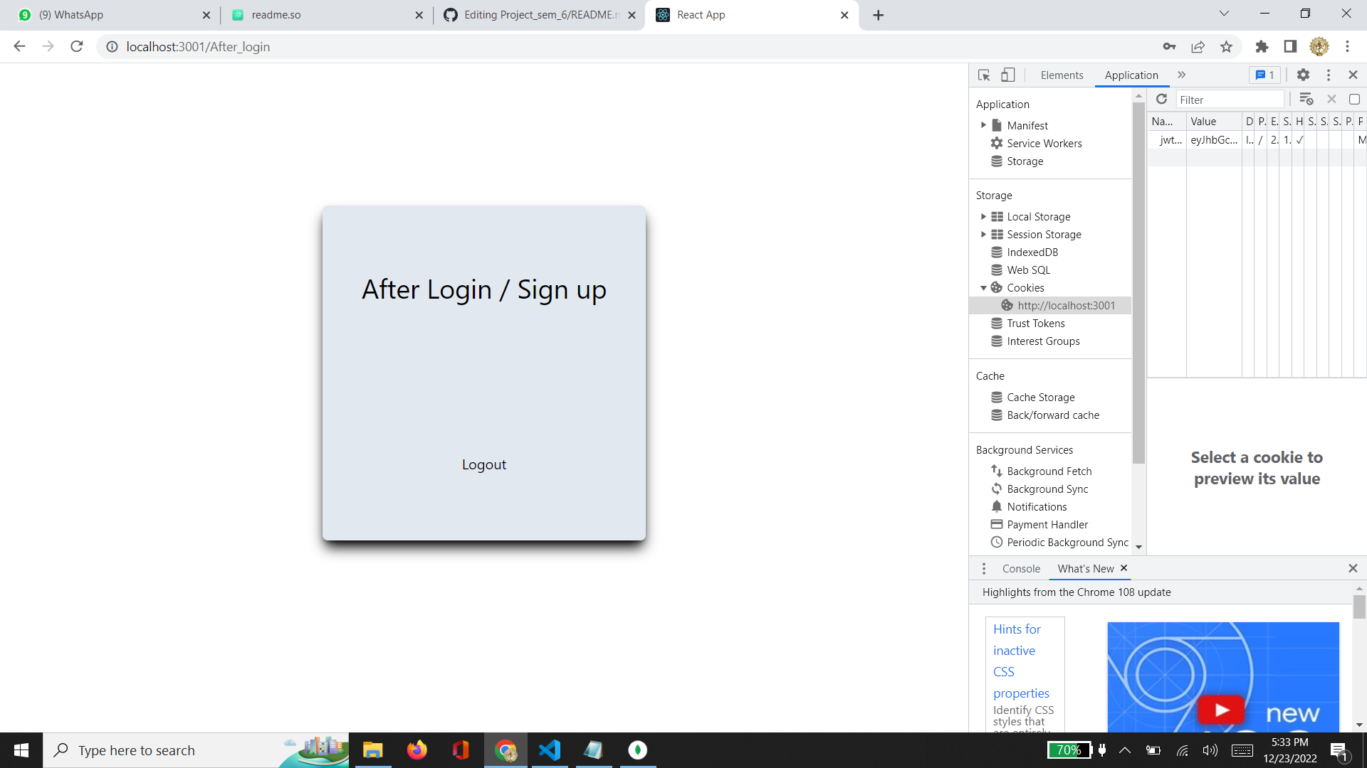 Github Harshadbprajapatitask Jwt Mern Jwt Token On Mern Stack