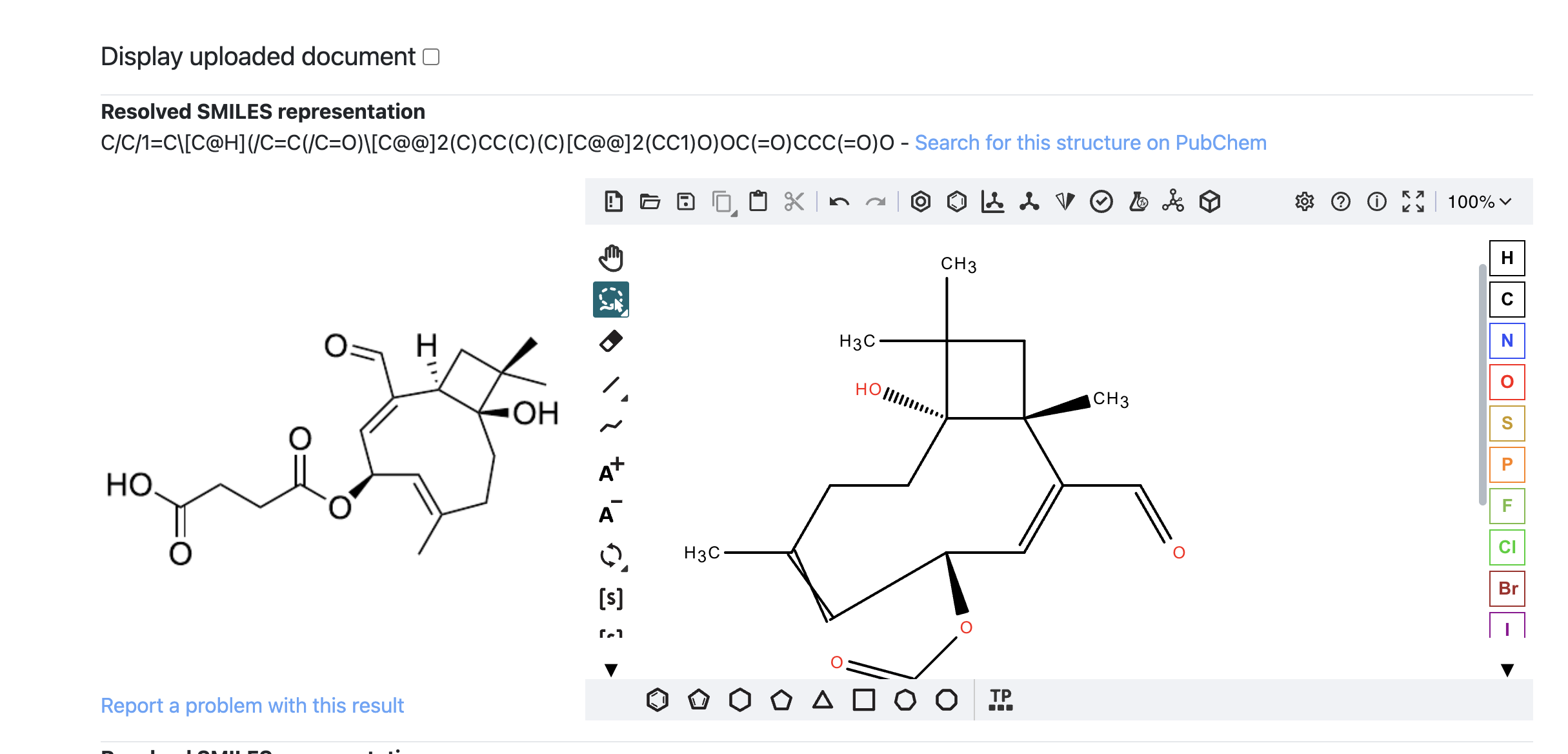 Stereo enabled protons are often detected as CH3 groups · Issue #69 · OBrink/DECIMER.ai · GitHub