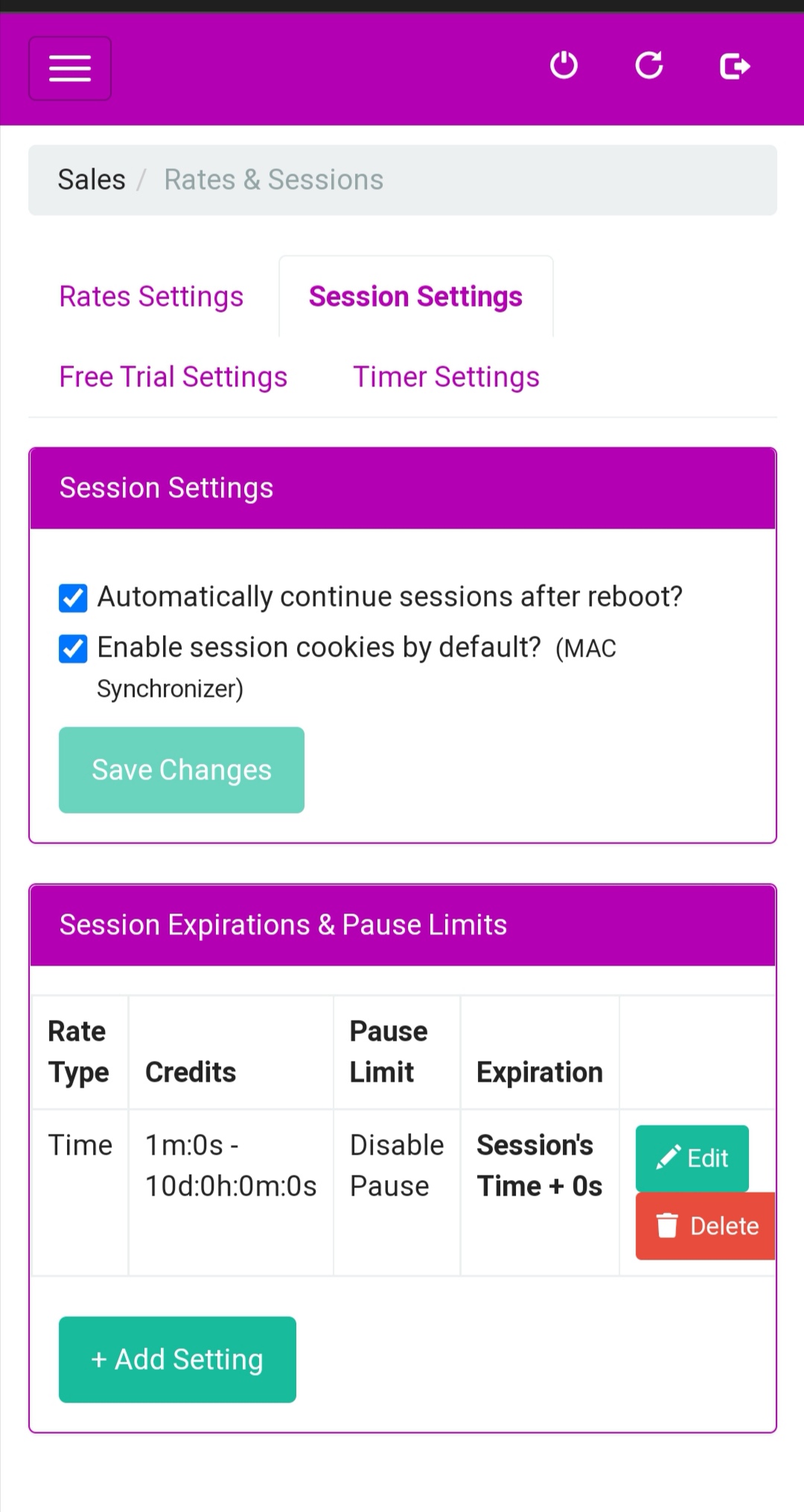 Vouchers created by customer have pause even if no pause is disabled ...