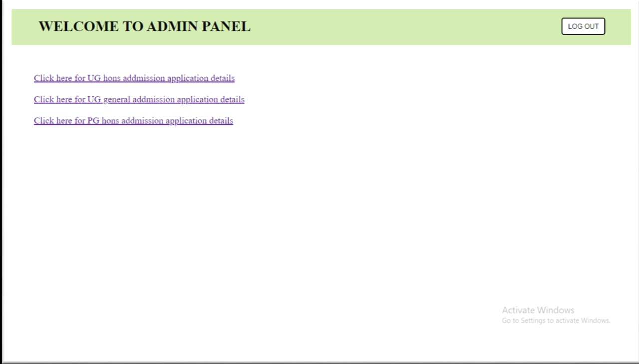 GitHub - lopa111/OnlineAdmisionPortal: Created a website for online ...