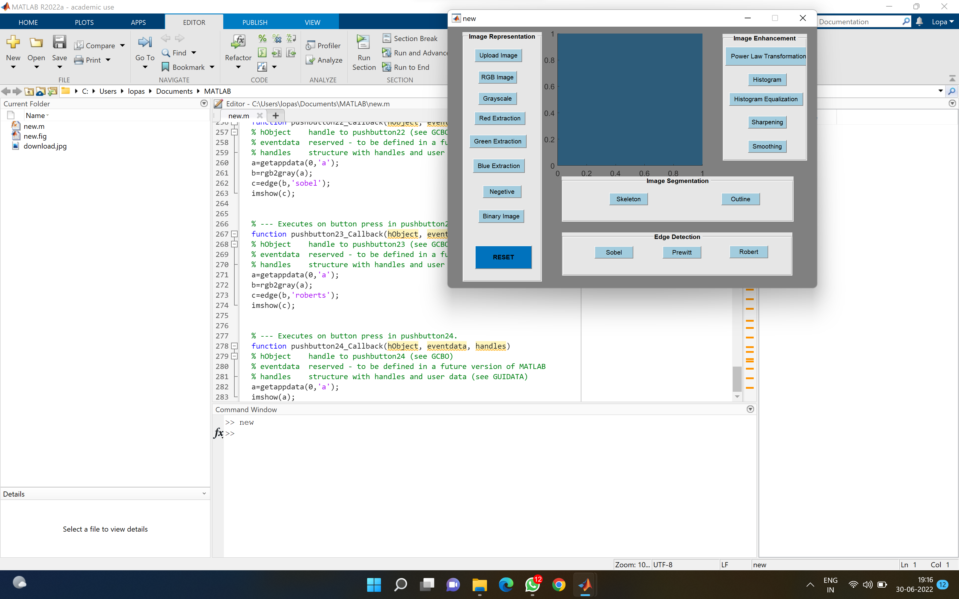 Github - Lopa111 Integrated-software-for-image-processing: Using Matlab.