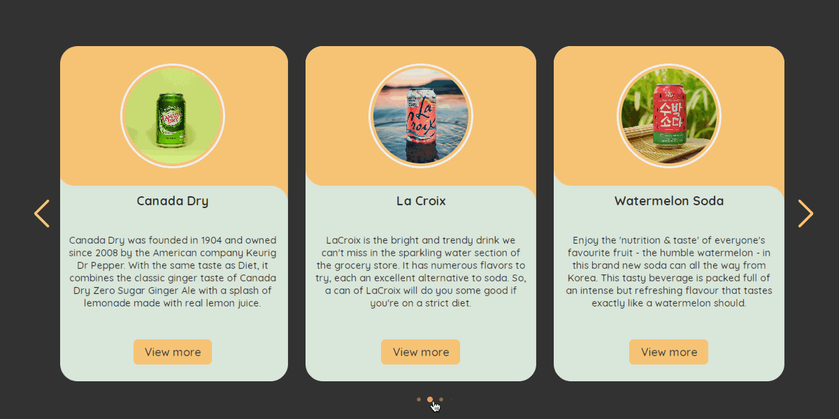 GitHub - WWILLDDI/Card-Slider: Responsive Soda Card Slider with JS / Swiper.JS / HTML / CSS