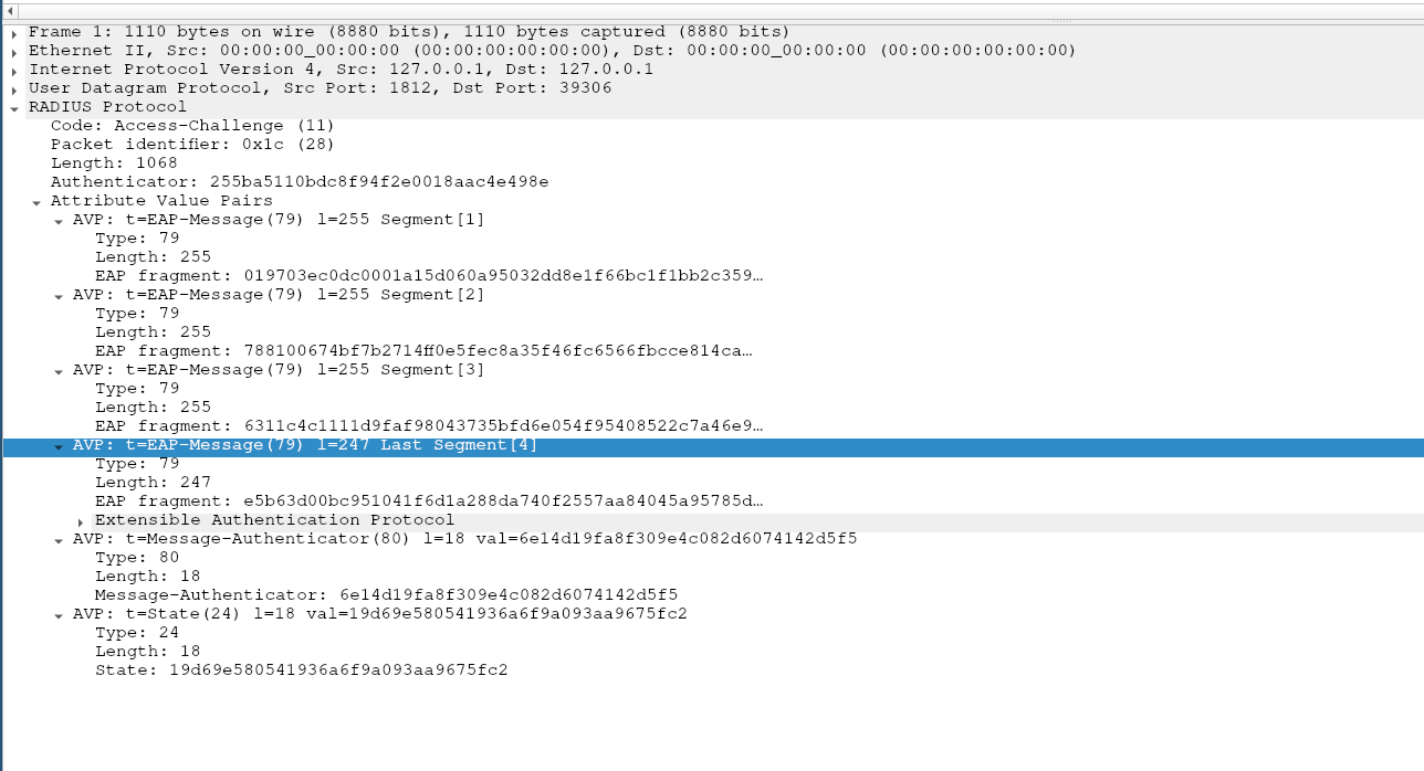 Problem in handling Radius EAP Fragmentation · Issue #2832 · secdev/scapy · GitHub