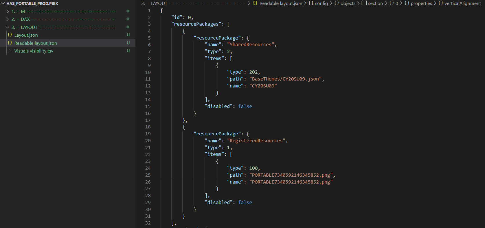 Formatted .JSON files from PBI to Files · didierterrien Power-BI ...