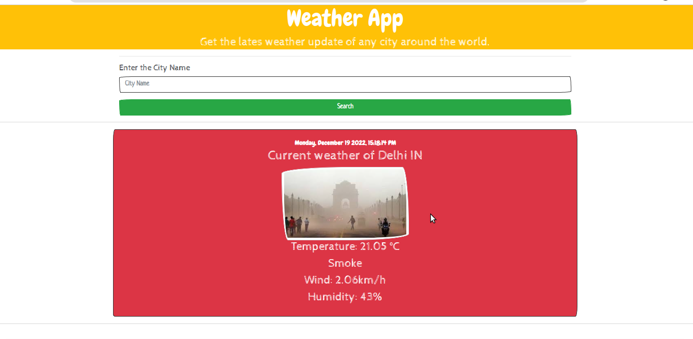 GitHub - LpCodes/weatherapplication: Basic Weather App build Using Django