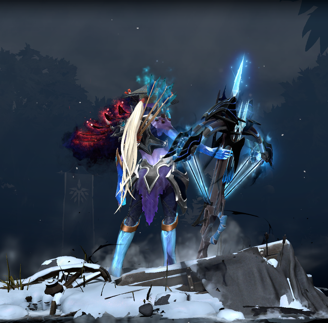 Silent Wake with Arcana, second style with cloak! · Issue #1154 · ValveSoftware/Dota2-Gameplay ...