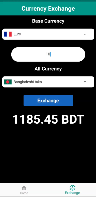 GitHub - moniruzzaman76/Currency-Exchange-App