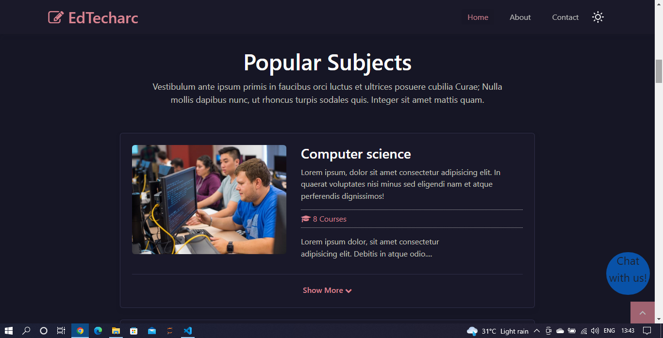 GitHub - deepanshhuuu/frtproject: An E-Learning platform that provides free as well as premium ...