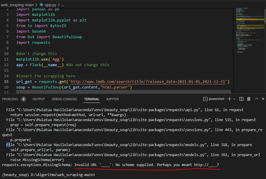 Invalid URL pada VSC · teamalgoritma community · Discussion #187 · GitHub