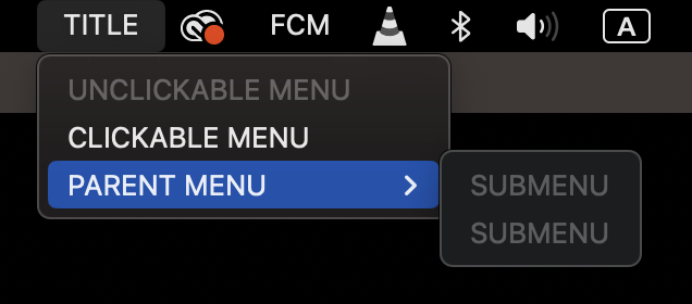 GitHub - amachang/system_status_bar_macos: Library for interacting with the system's status bar ...