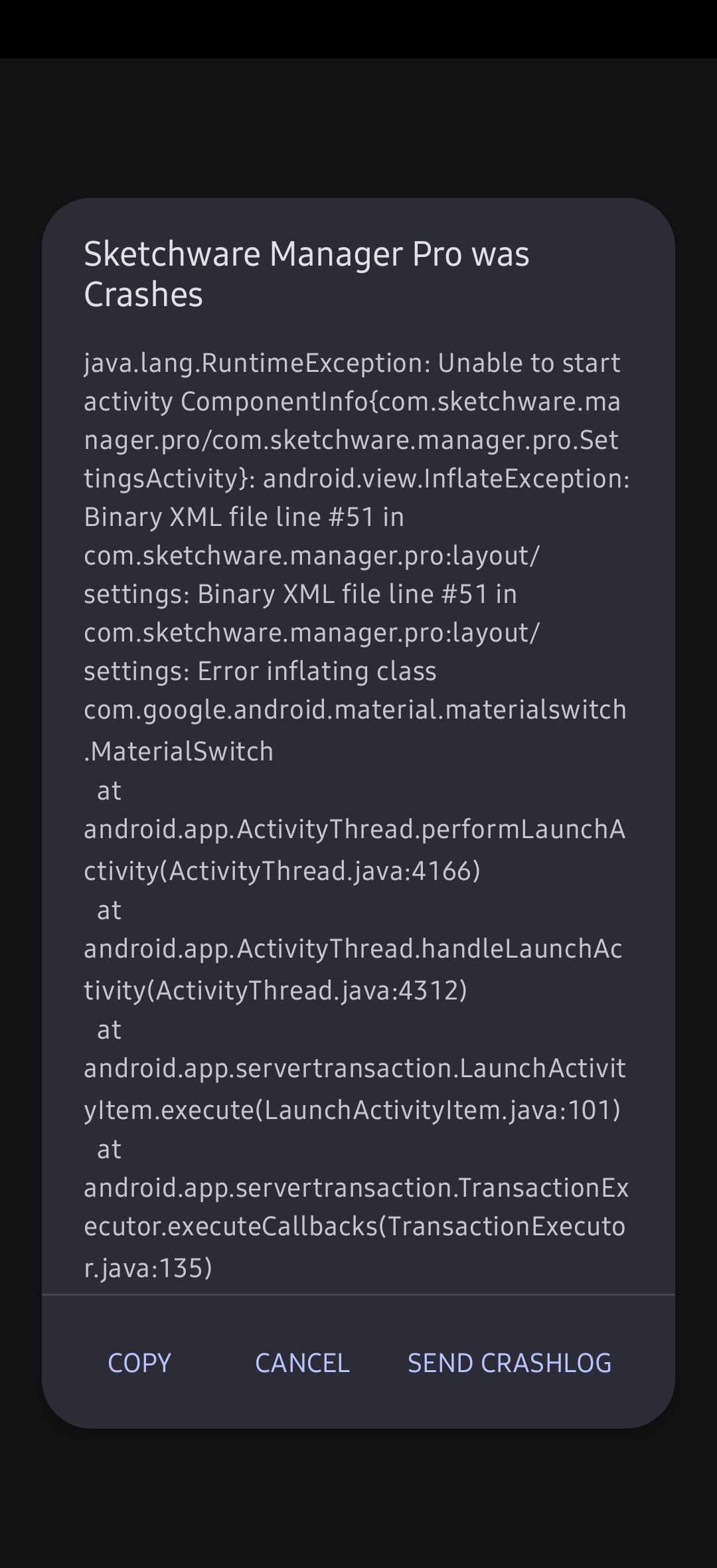 Material Switch Cannot Be Used In Sketchware Pro Redesign · Issue 1009 · Sketchware Pro