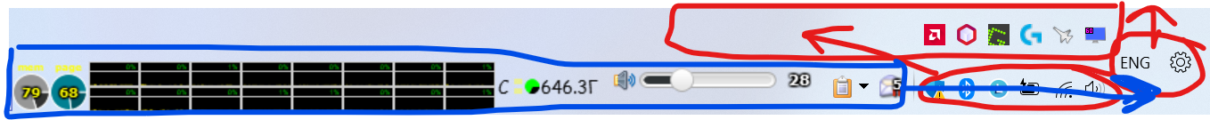 Taskbar icons show All + One Line options · Issue #2366 · valinet ...