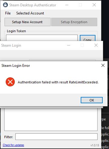 cant import from winauth to SDA · Issue #948 · Jessecar96/SteamDesktopAuthenticator · GitHub