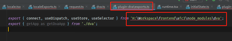 【bug】umi3 的 src/.umi 下自动生成的 exports.ts ，import 路径错误（用了 '\'），包括但不限于：plugin-dva/exports.ts、plugin ...