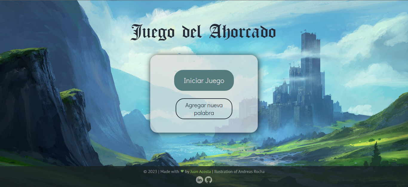 GitHub - JuanJoseAcostaRico/Juego-Ahorcado: Juego del Ahorcado en JavaScript