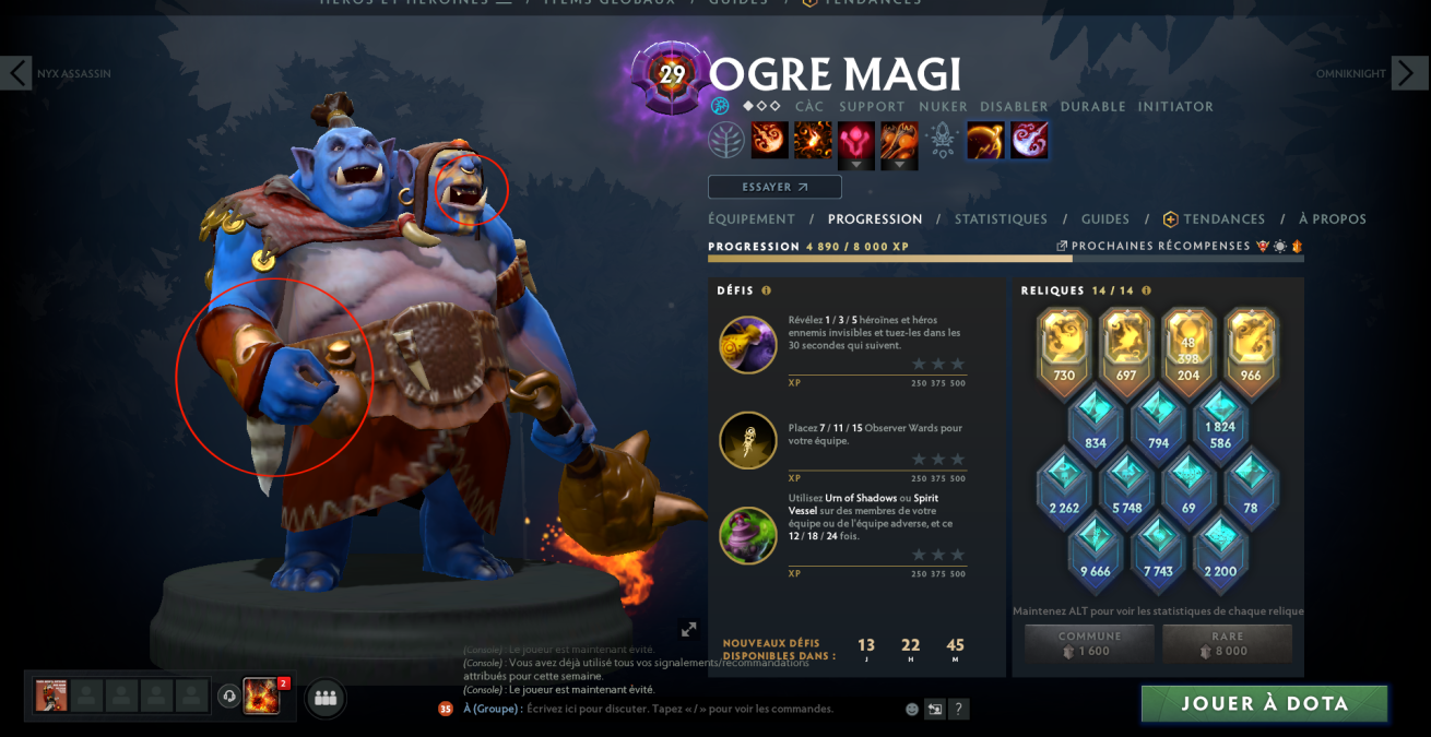 Ogre Magi has small issues since the Arcana release · Issue #1168 · ValveSoftware/Dota2-Gameplay ...