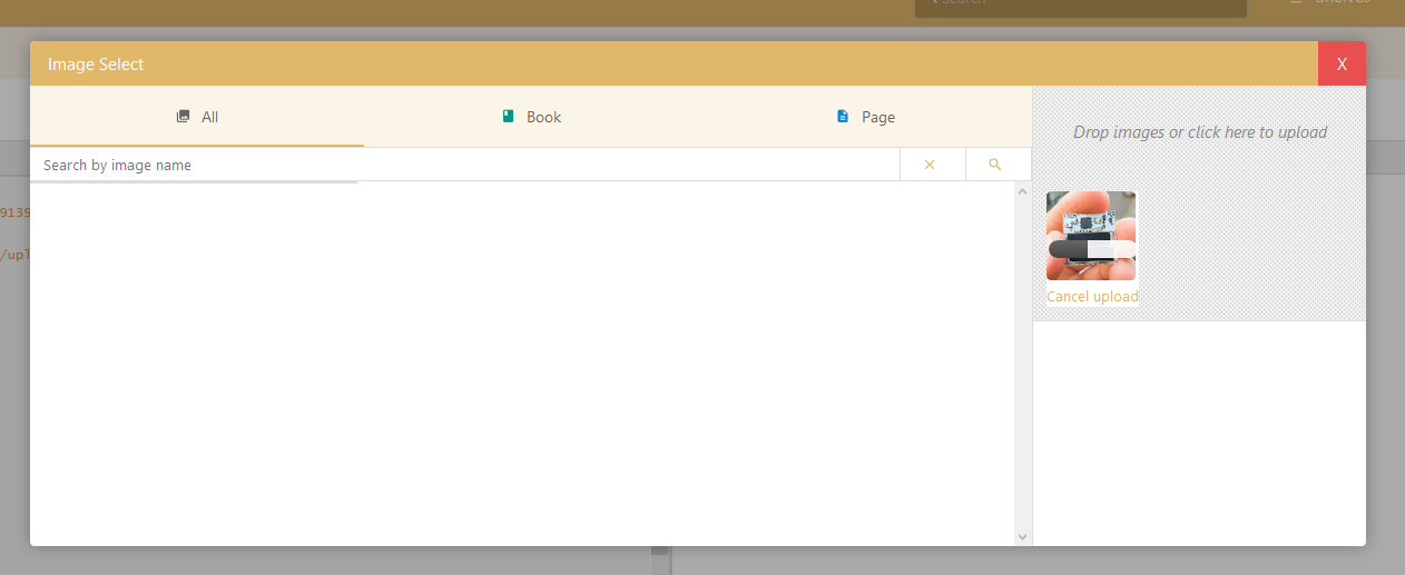 Image Insert into page not possible · Issue #1375 · BookStackApp/BookStack · GitHub
