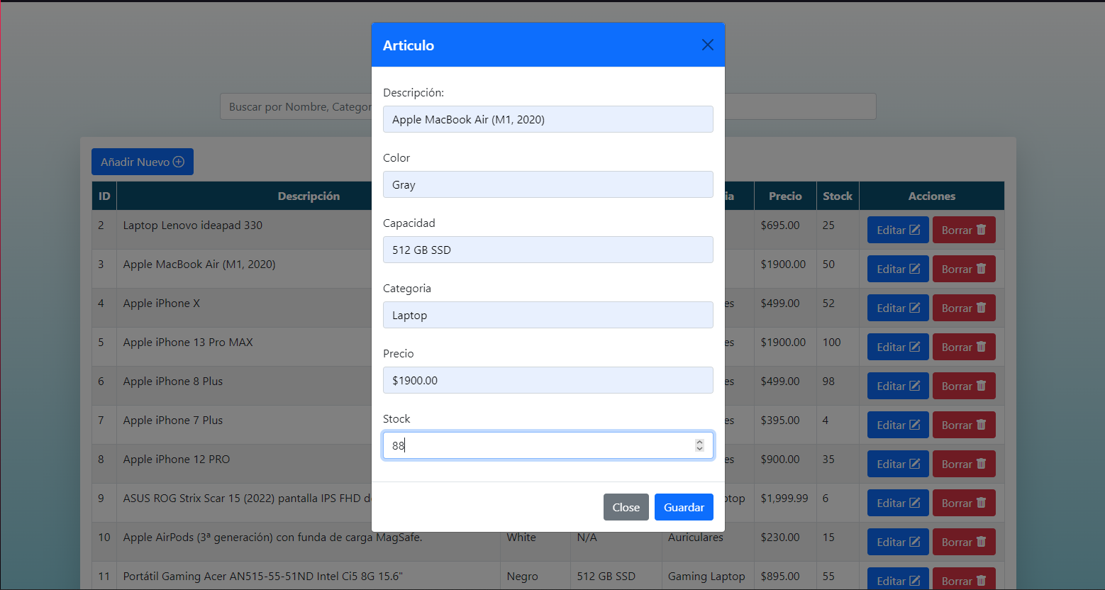GitHub - Elian-Developer/CRUD-with-NodeJs: Este es un App de Inventarios Tipo CRUD, el cual te ...